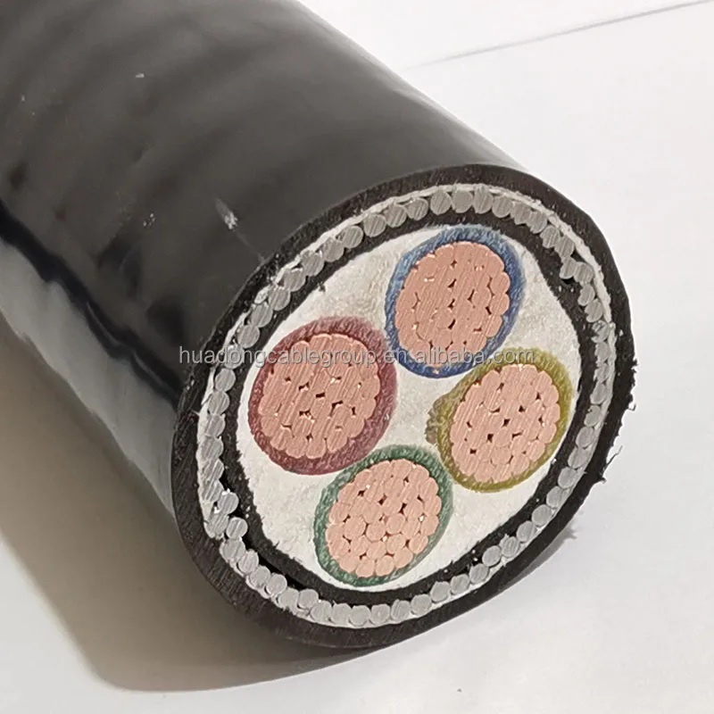 4 Core Armoured XLPE Insulated Copper Cable - 10sqmm to 120sqmm