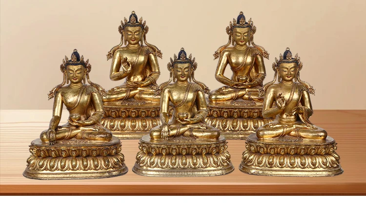 Multi Color Qing Dynasty Chinese Buddha Statue Home Decor - Buy Statue ...