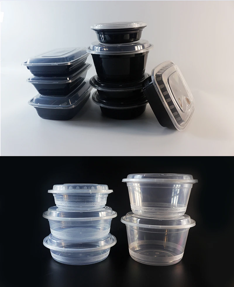 Customize Hot Food Disposable Plastic Bento Box Takeaway Packing Box ...