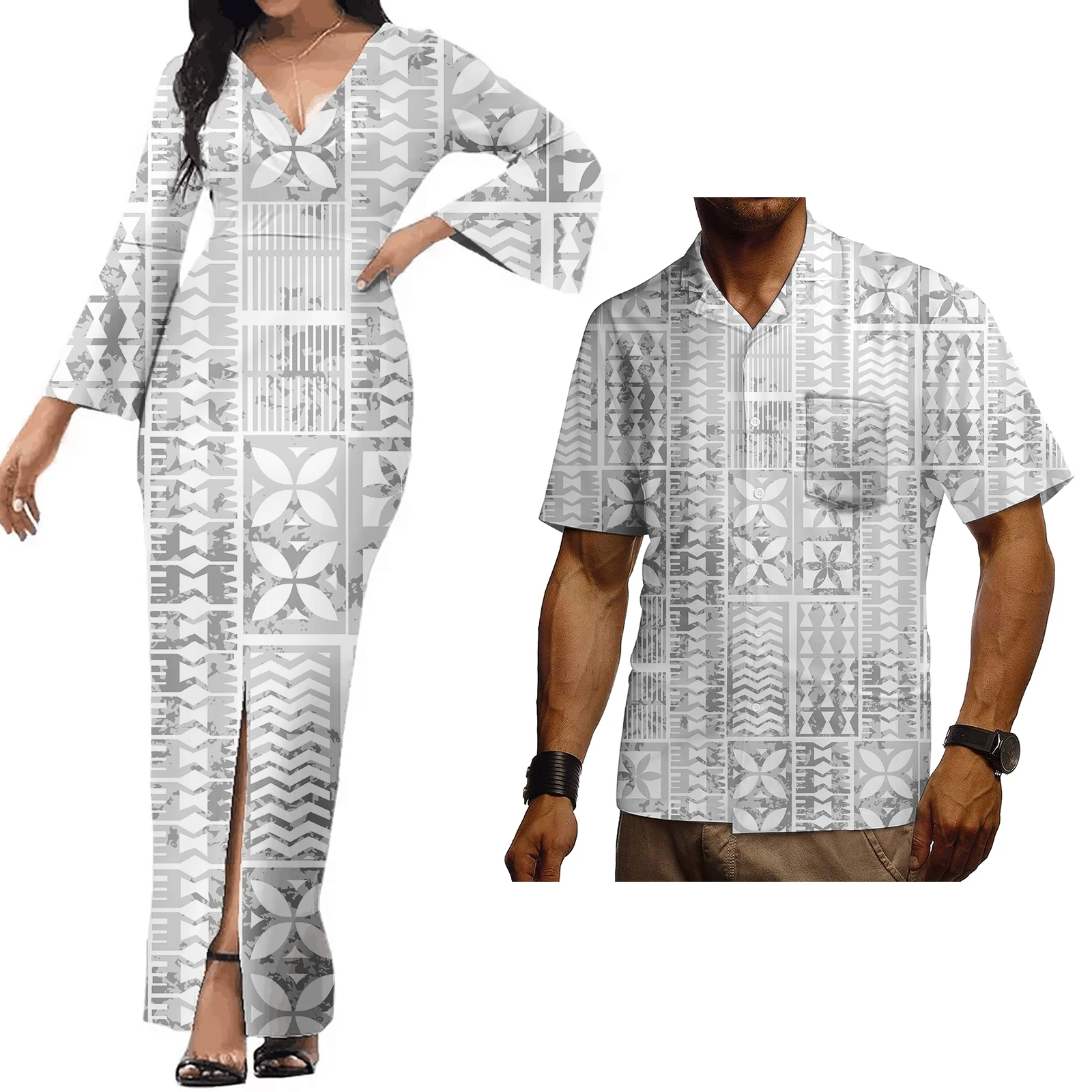 Polynesian Sets of Couples - Customized Designs for Adults