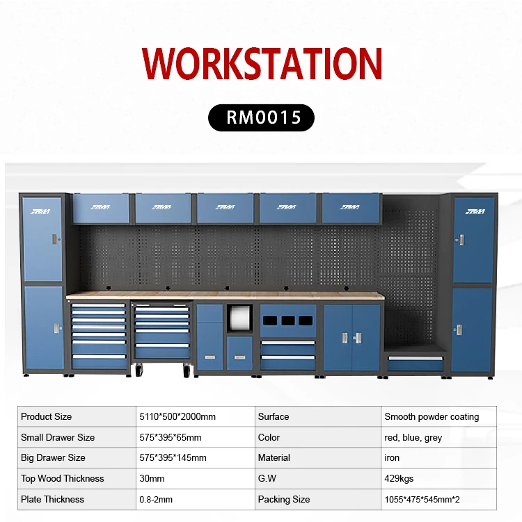 Heavy Load Workbench Tool Cabinet Cart Trolley with Drawers| Alibaba.com