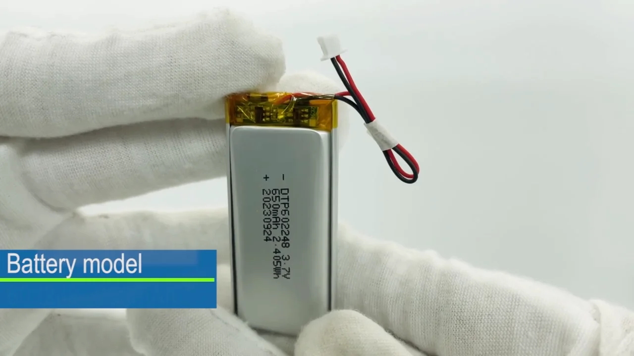 Best Sell 3.7v Lithium Rechargeable Battery 602040 702040 Lithium ...