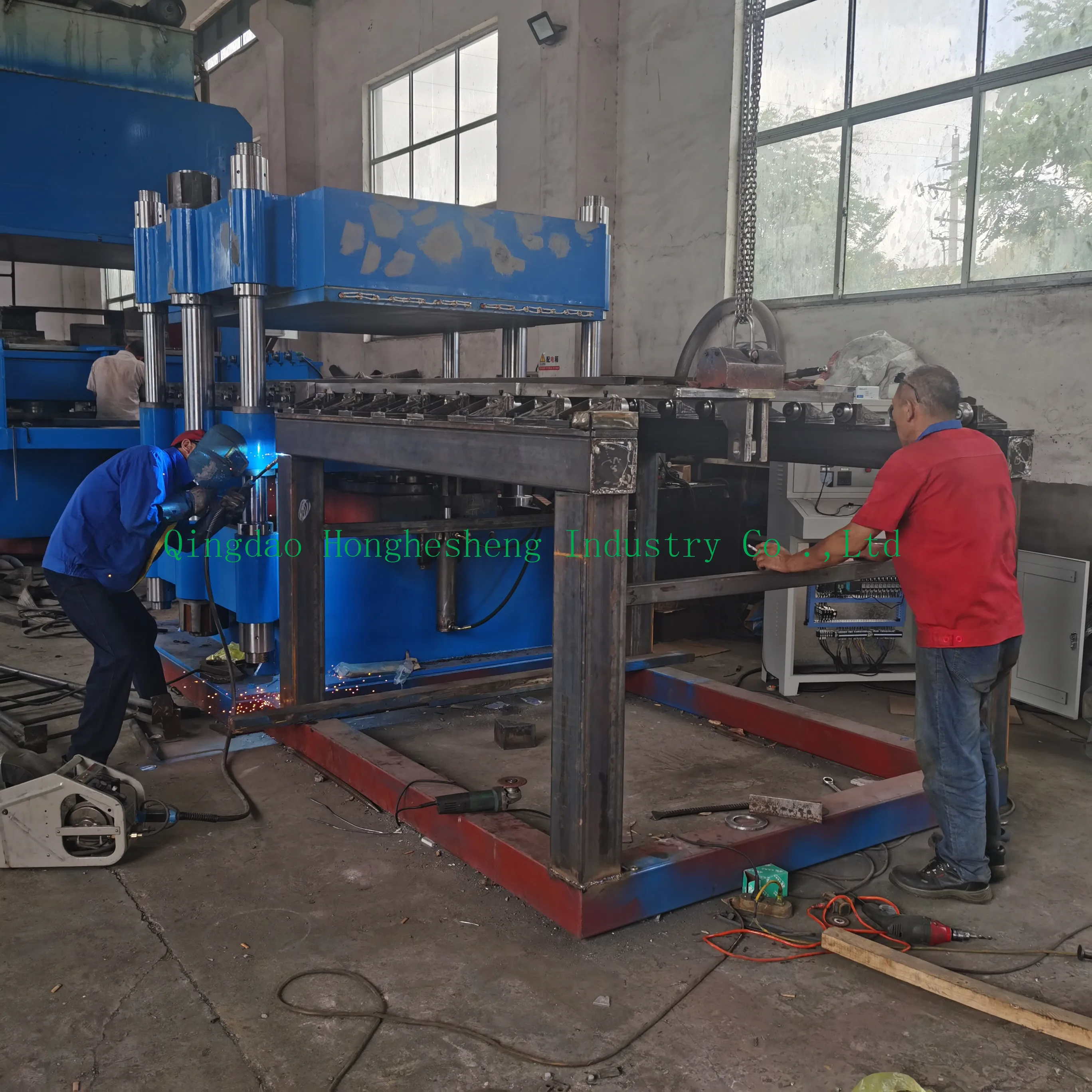 Stable Rubber Vulcanization Machine Earphone Tips Molding Machine Plate ...