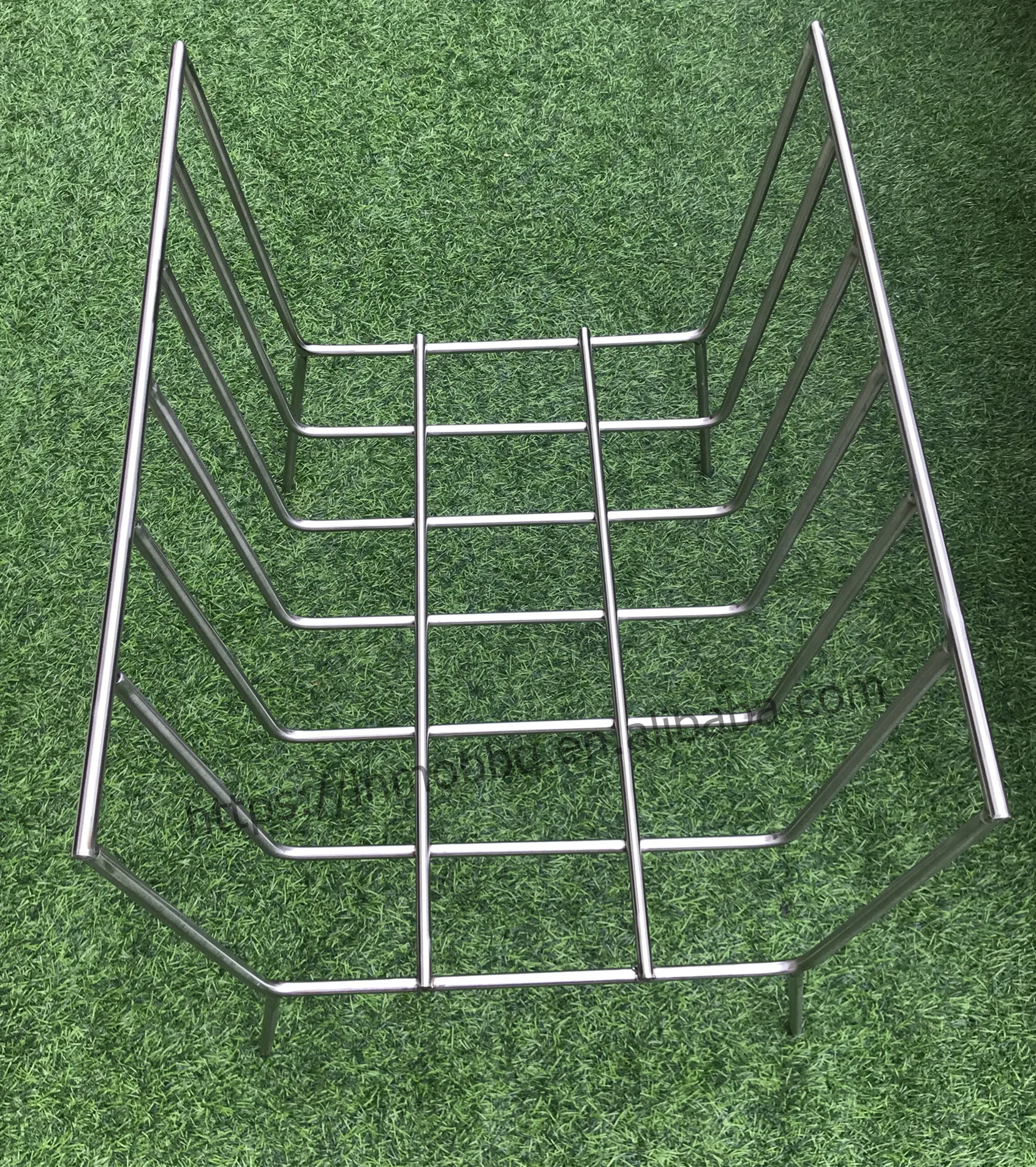 Stainless Steel Charcoal Bbq Fire Cage For Asado Cooking - Oem Available