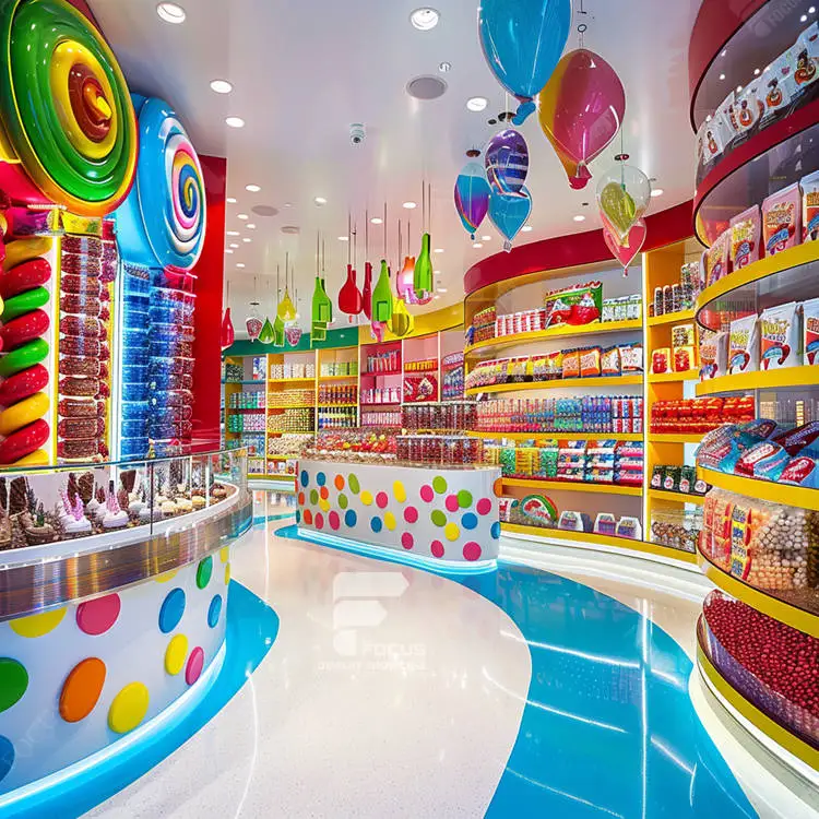 Candy Display Racks - Customized Solutions for Sweet Shops