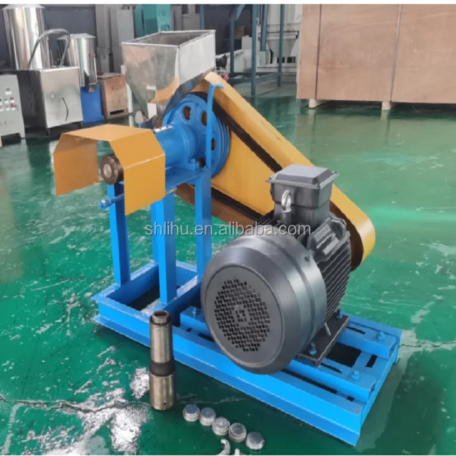 Small Snack Food Extruder Puffing Machine Rice Corn Puff Making ...