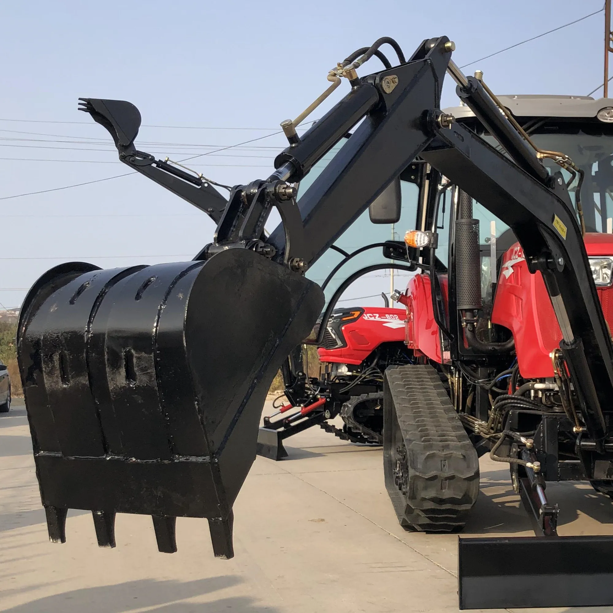Rear Excavator Rear Backhoe Rear Digger Tractor Attachments Tractor ...