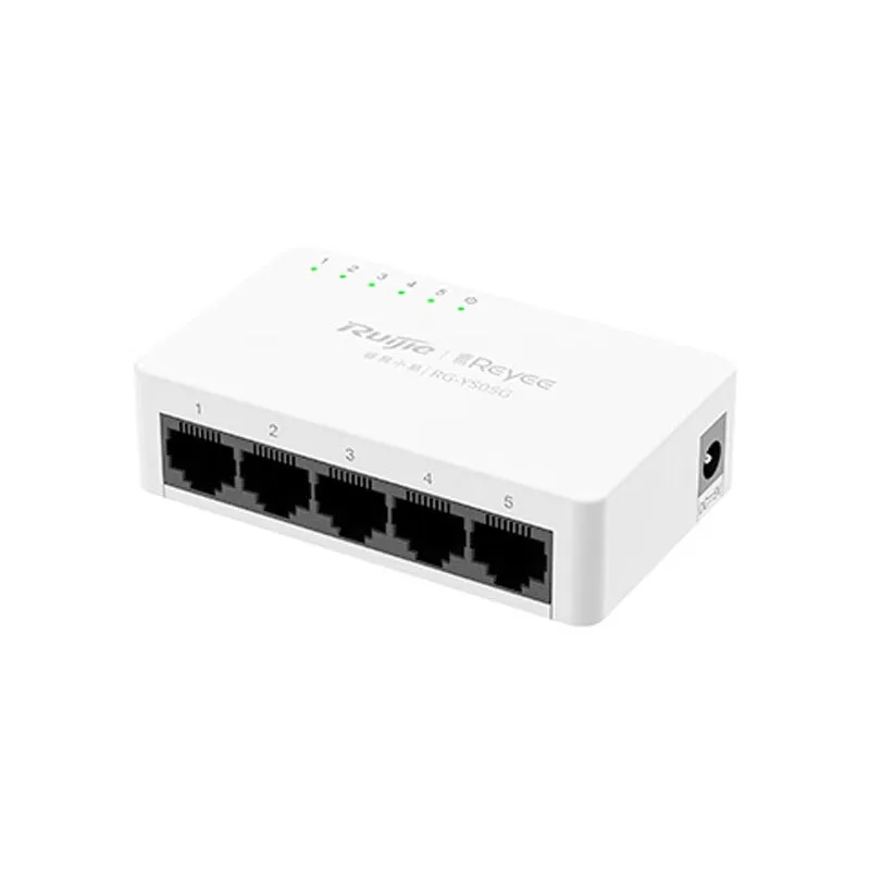 Cheap 5 Port Network Switch RG-YS05G 10/100/1000M Adaptive Ethernet ...