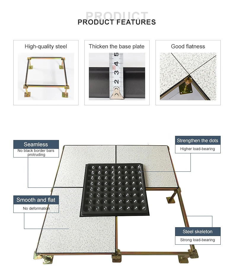 Professional Data Center Raised Floor Grounding With High Quality - Buy ...