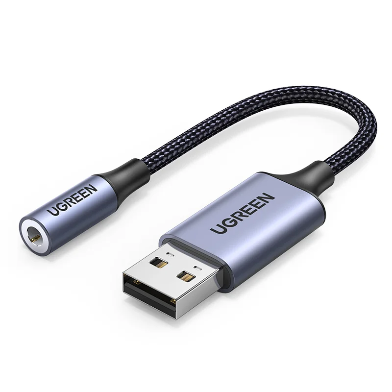 UGREEN USB External Sound Card - Professional Audio Adapter