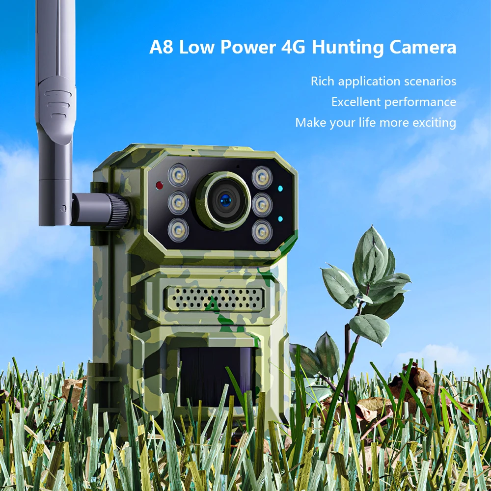 4G LTE Trail Camera with 14MP Image, 4K Video, & Motion Detection