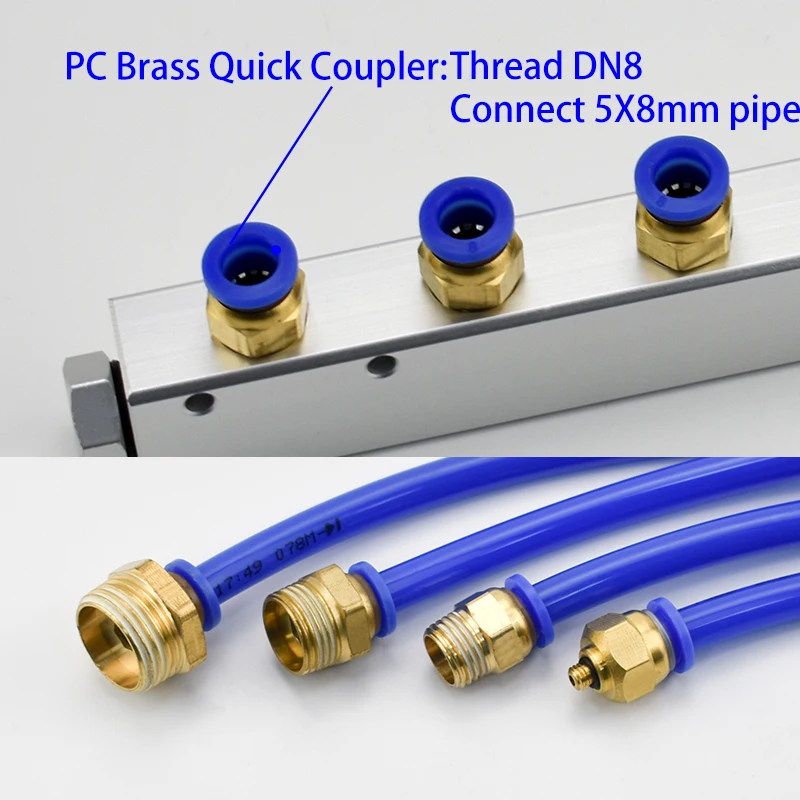 Pneumatic Quick Connector Air Manifolds Manufacturer Multi-pipe Air ...