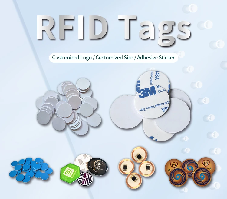 125khz Lf Chip Tk4100 T5577 Pvc Plastic Rfid Round Blank Coin Tag For ...