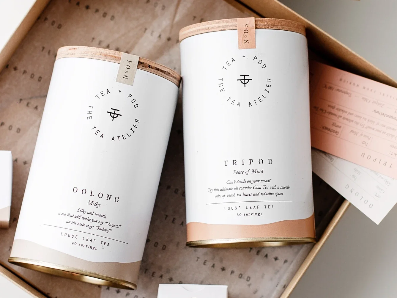 Custom Luxury Cylindrical Food Grade Round Box Tea Gift Packaging ...