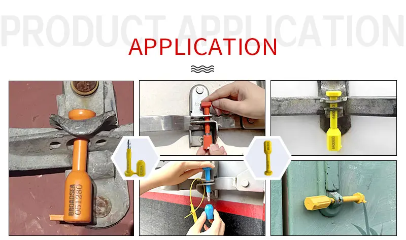 High Security Shipping Container Seal Anti Tamper Proof Seal Container ...