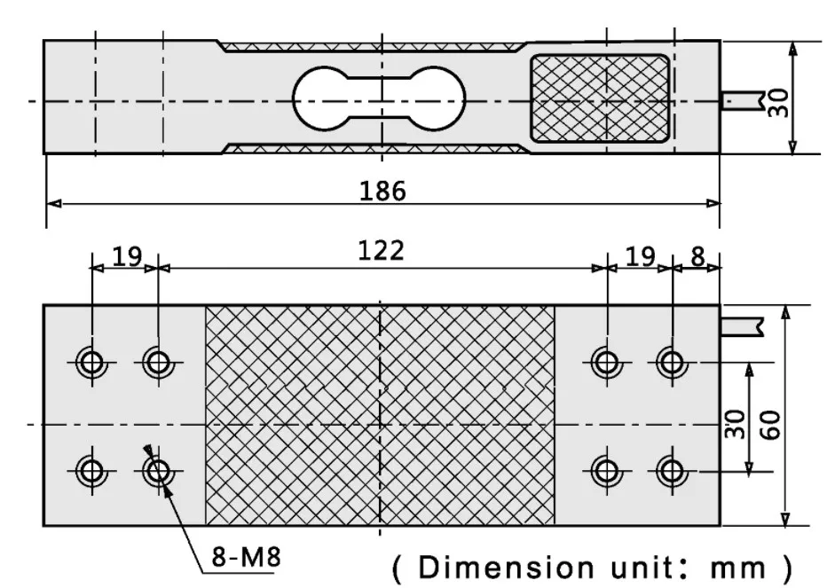 Single Point Load Cell - 100kg to 1000kg Platform Scales