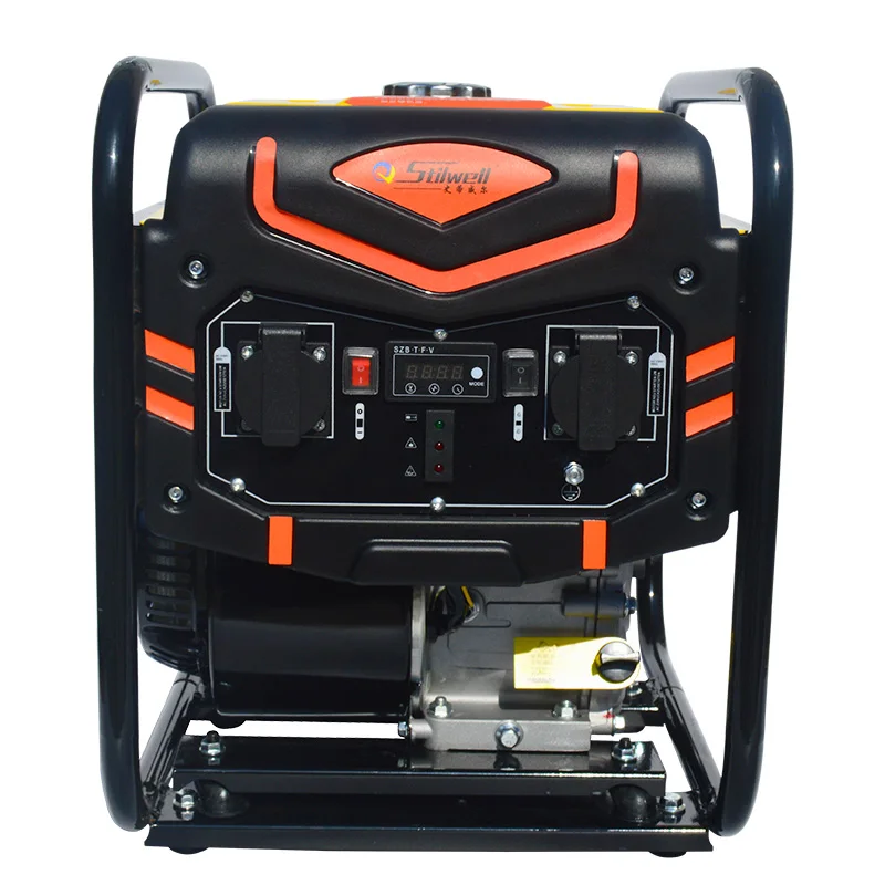 Silent Frame Gasoline Generators 3kw 4kw 5kw 230v Digital Inverter Fuel ...