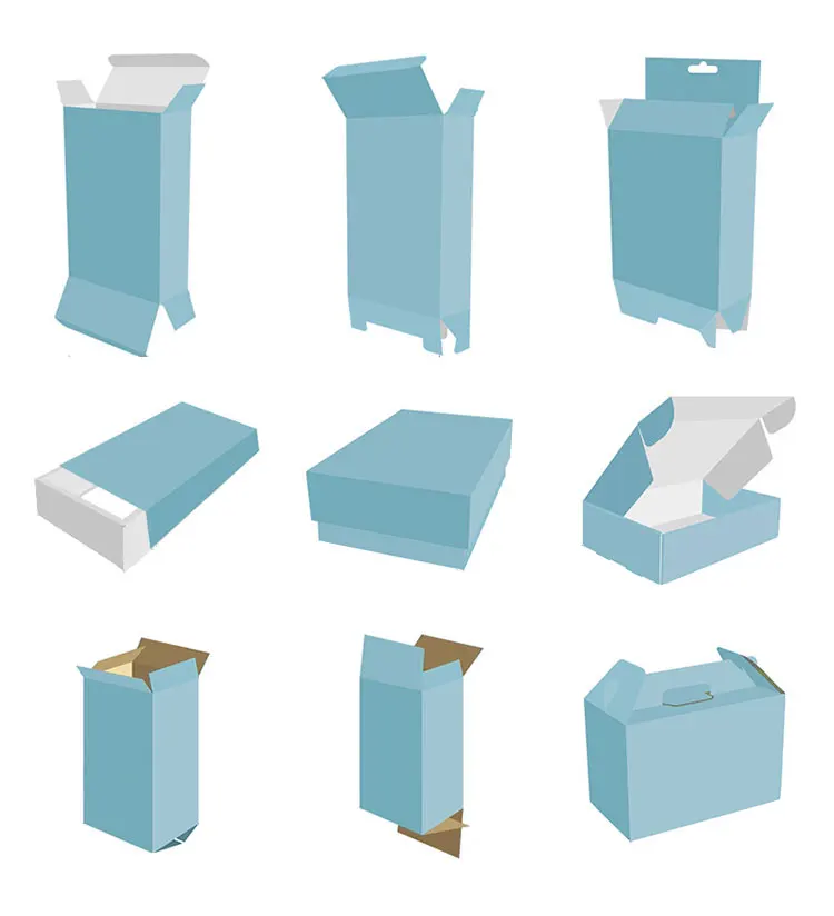 Customized Foldable Clamshell Corrugated Kraft Paper Package Boxes With ...