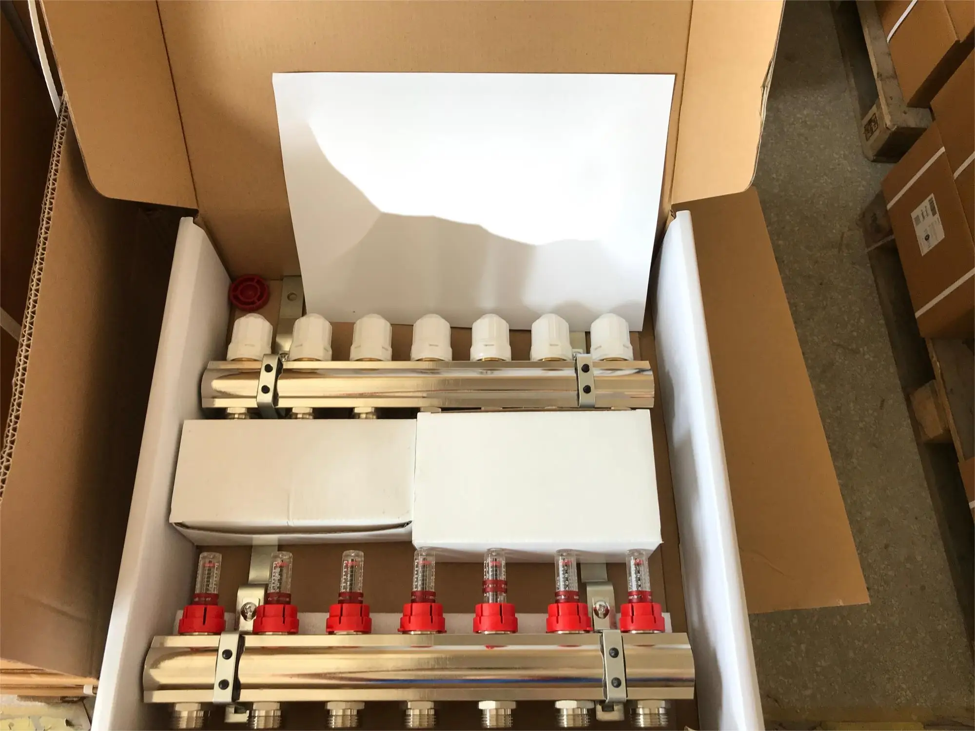Hydronic Floor Heating System Brass Stainless Steel Water Underfloor ...