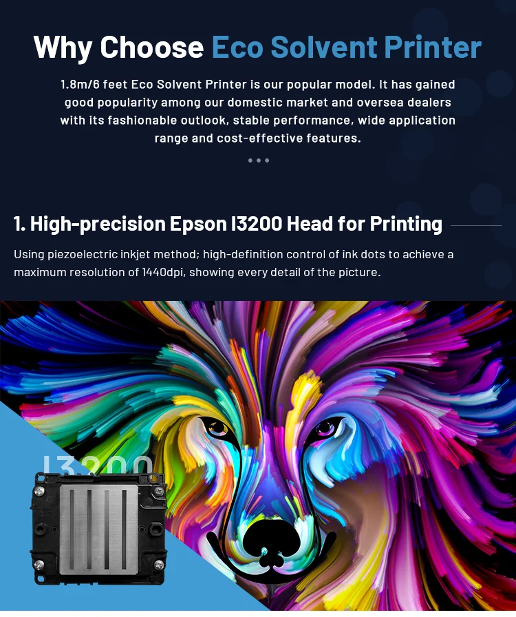 Kingjet DX5 XP600 Eco Solvent Printer - High-Accuracy Vinyl Flex Banner ...