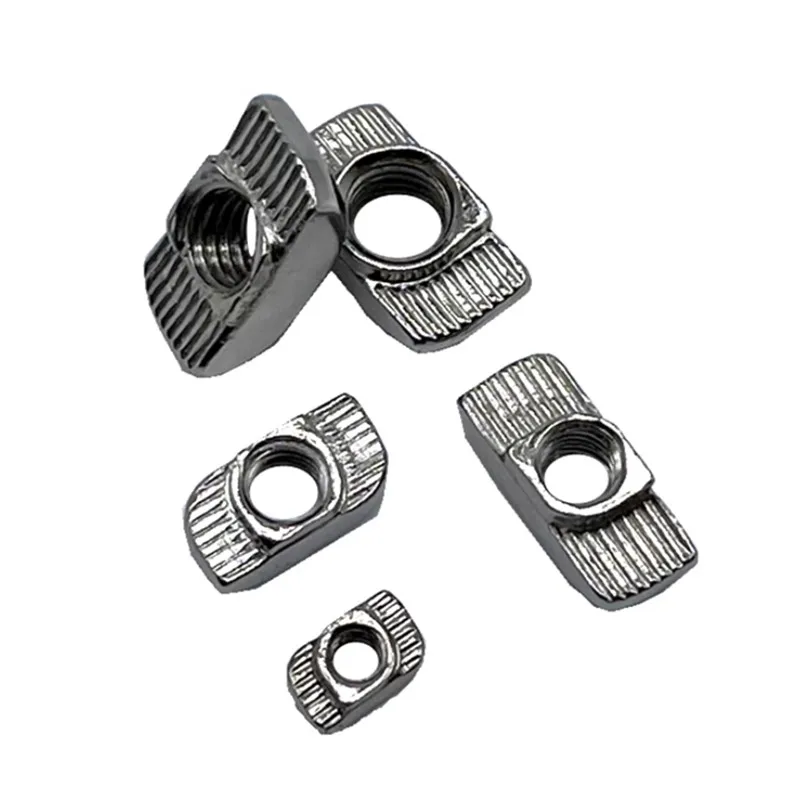 European Standard T-shaped Shrapnel Nut Slide Block Elastic Steel Ball ...