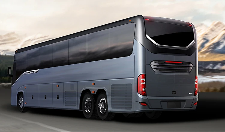 14m Diesel Power 10 Wheeler Euro 3 Bus for Sale - Luxury Coach