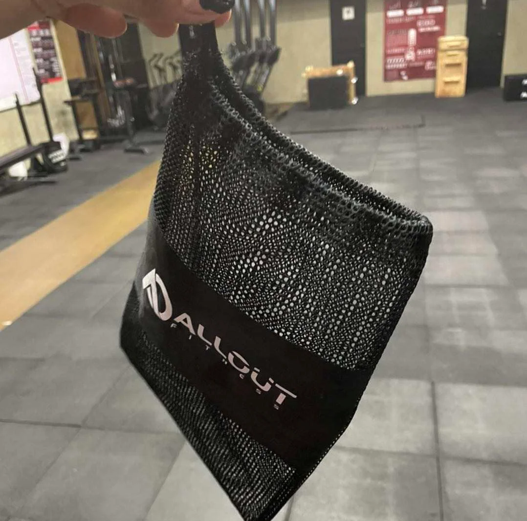 Small Nylon Mesh Drawstring Packaging Bag Pouch For Hair Bands With ...
