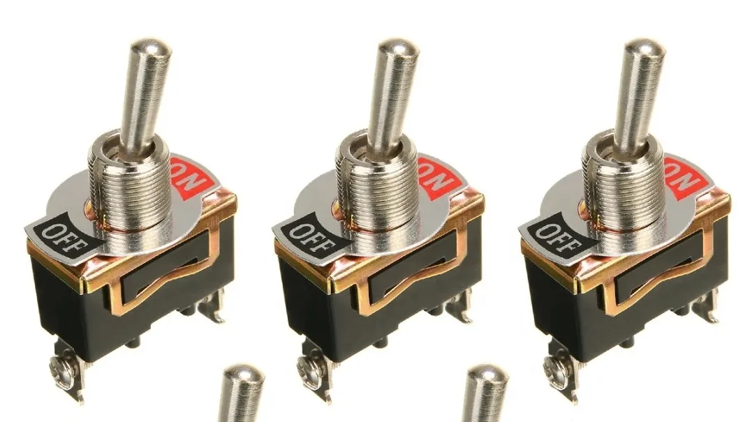 15a 250v Kn3c E Ten1322 Toggle Switch 6 Pin 3 Max Waterproof Terminal ...
