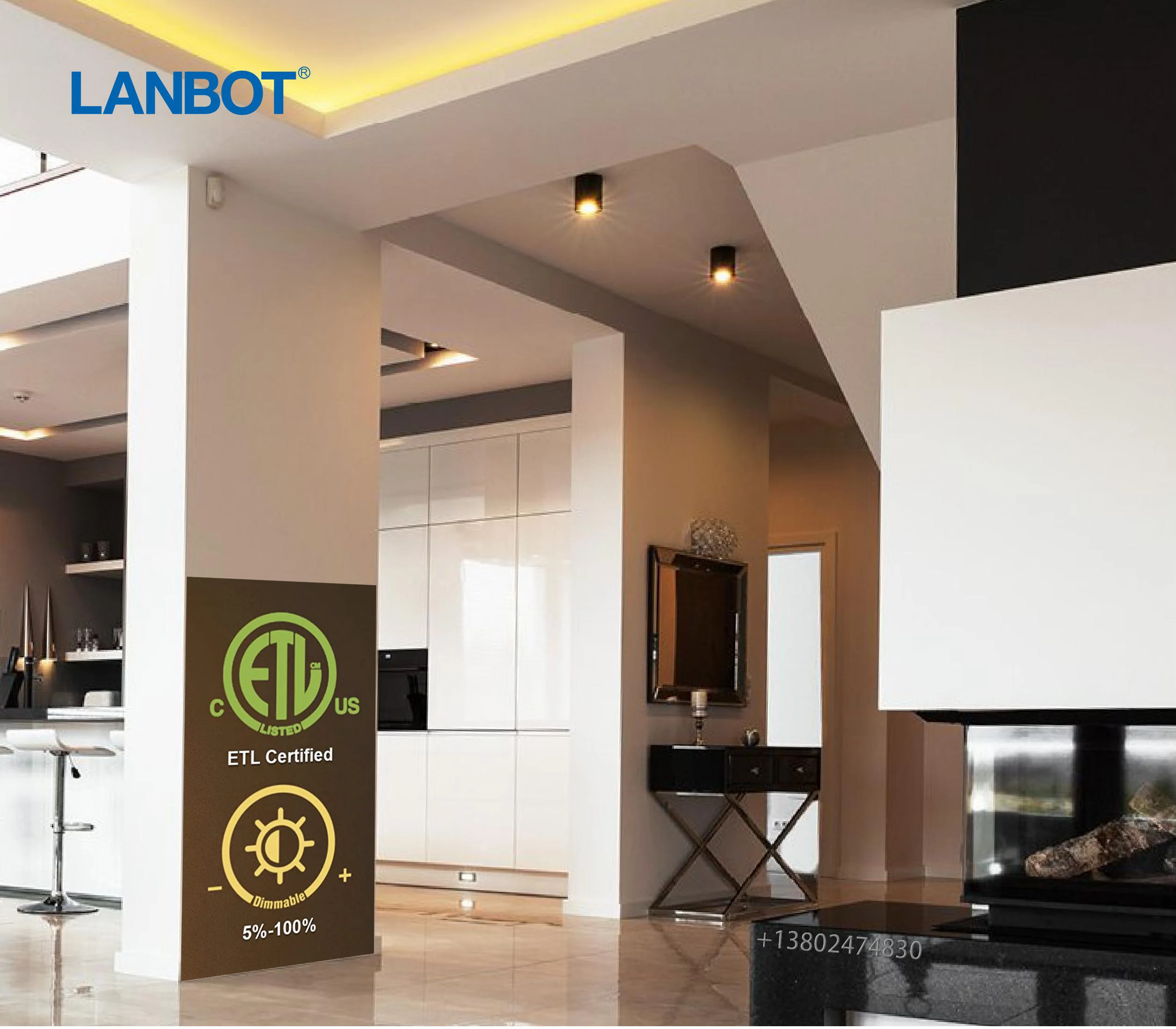 Etl Spotlight Display Downlight Led Track Light Wall Downlight Gallery ...