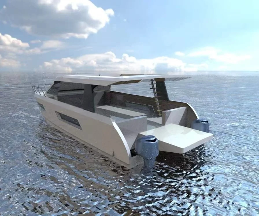 52ft Aluminum Custom Design Passenger Boat with 75 Seats