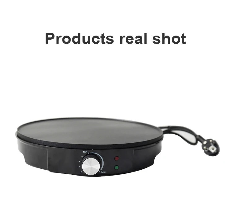 Multi-function Household 12 Inches Electric Crepe Maker Nonstick Pancake Maker Griddle Cooking ...