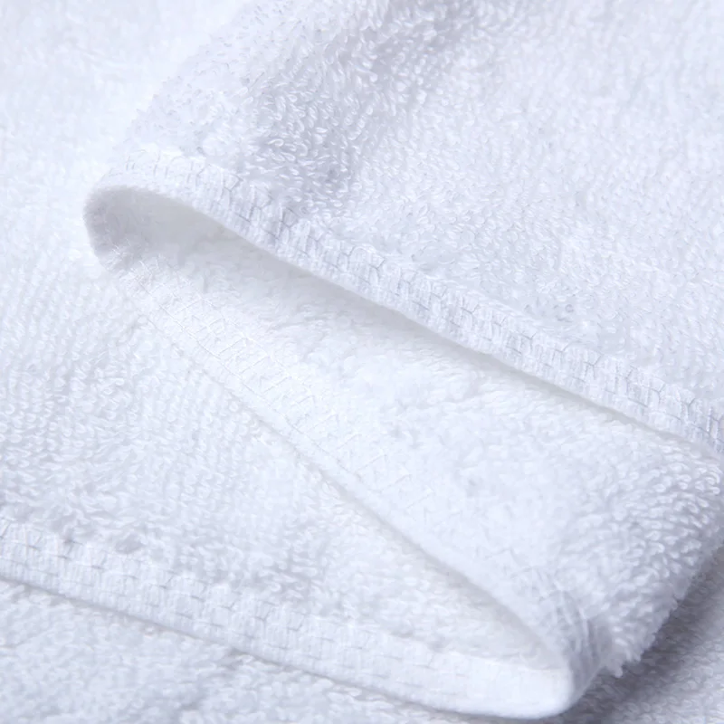 Custom 100% Cotton White Plain Towels 600gsm Large White Hand Bath ...