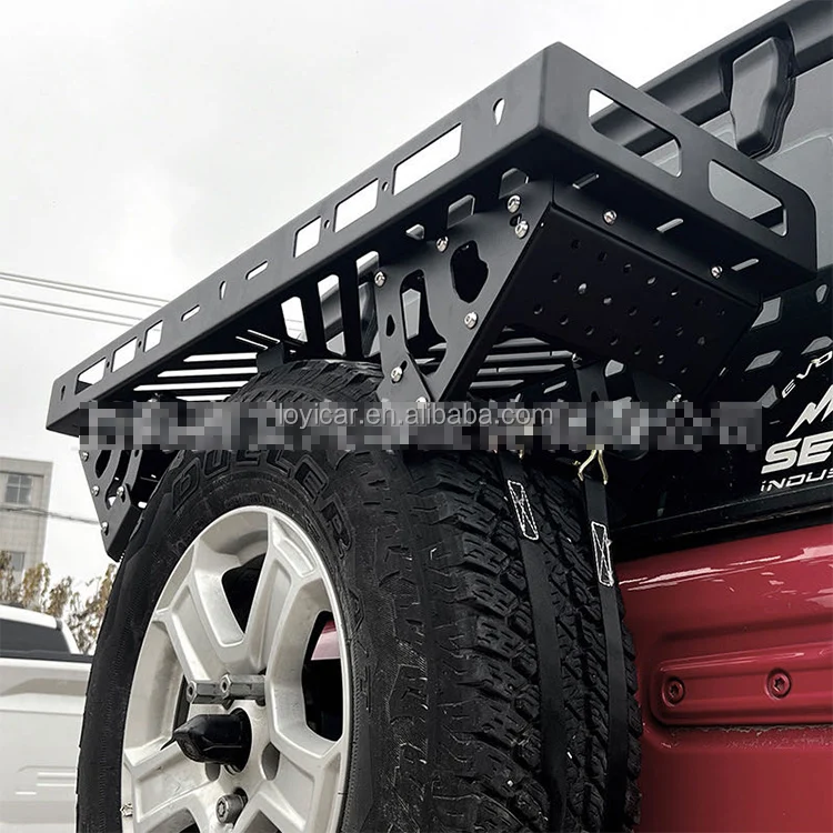 Universal Spare Tire Mount Cargo Basket Storage Compatible With 32 ...