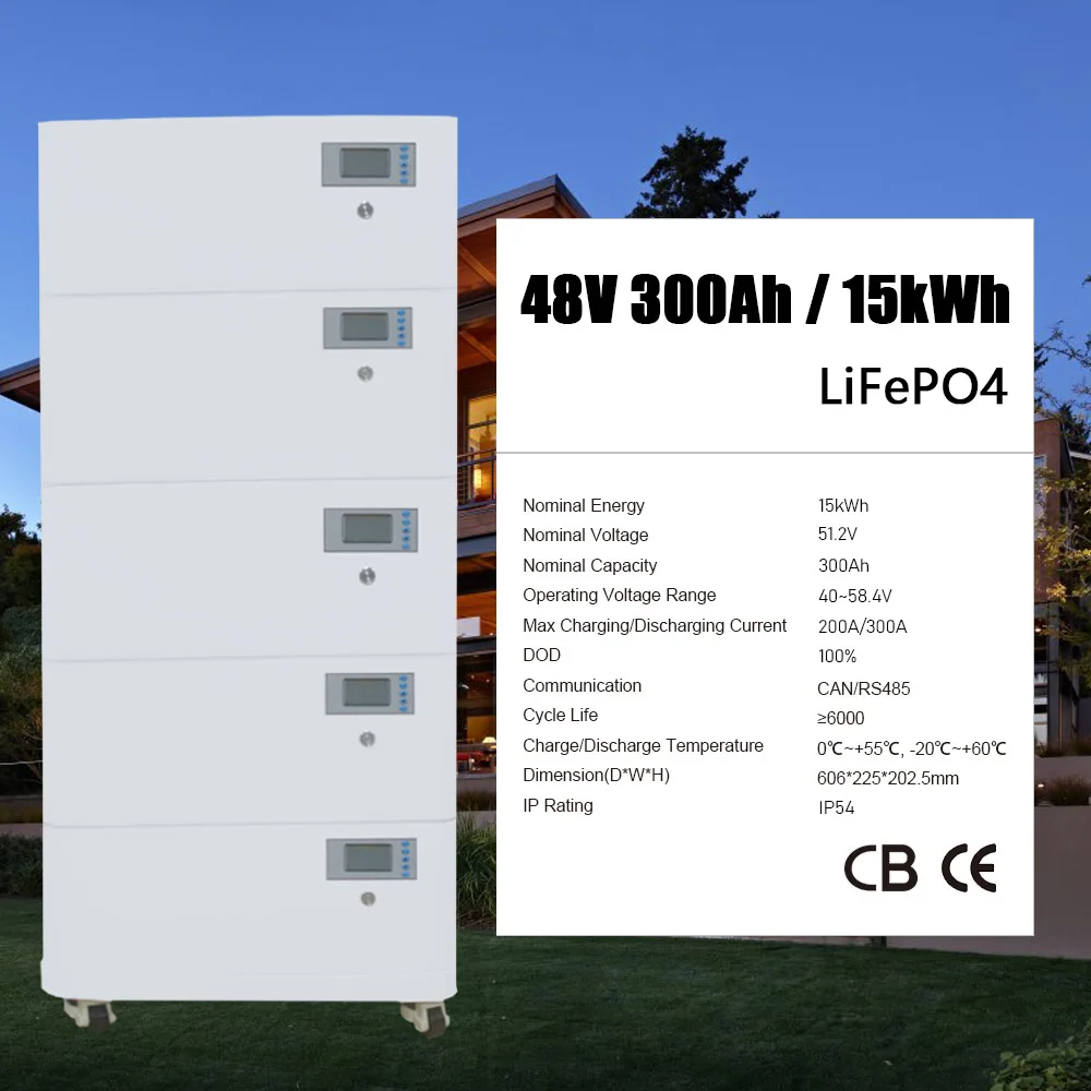 Stack'd 48v Lithium Ion Battery 30kwh Solar Energy Storage System ...