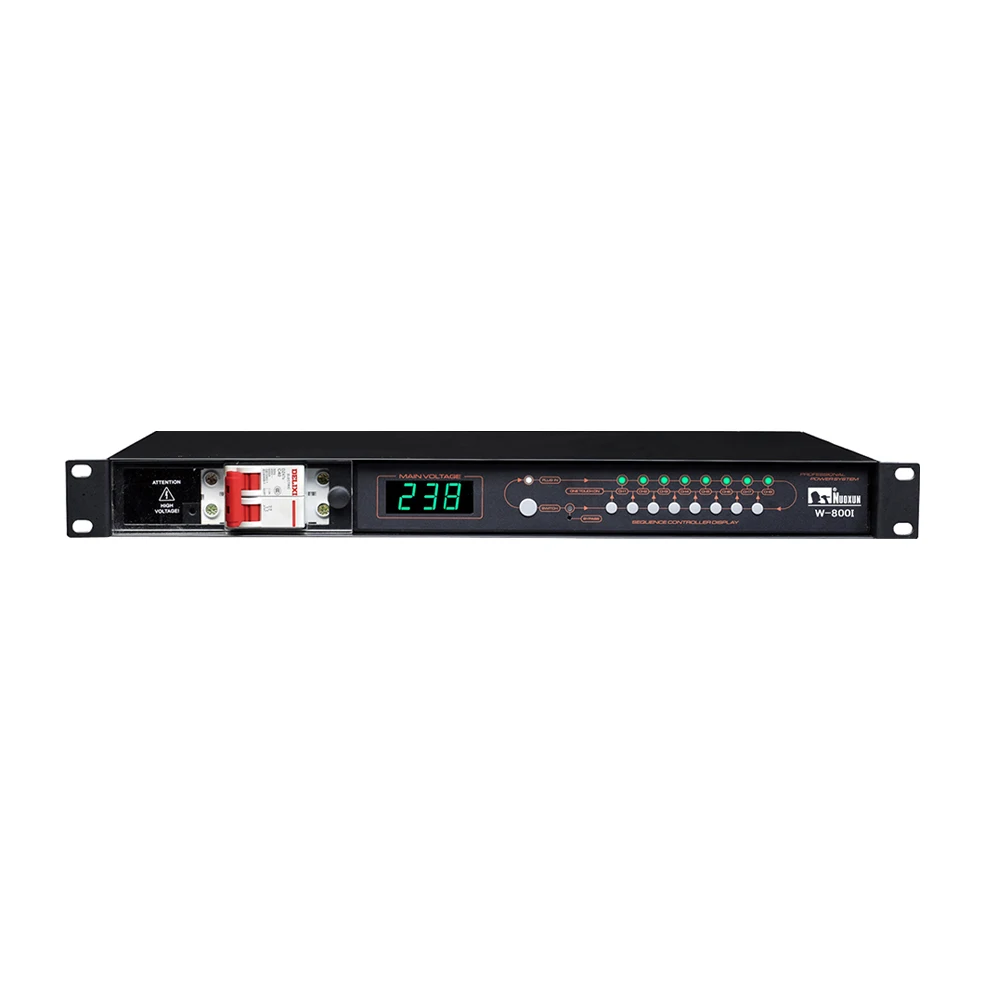 8 Channel Sequence Power Supplier Intelligent Central Control Power ...