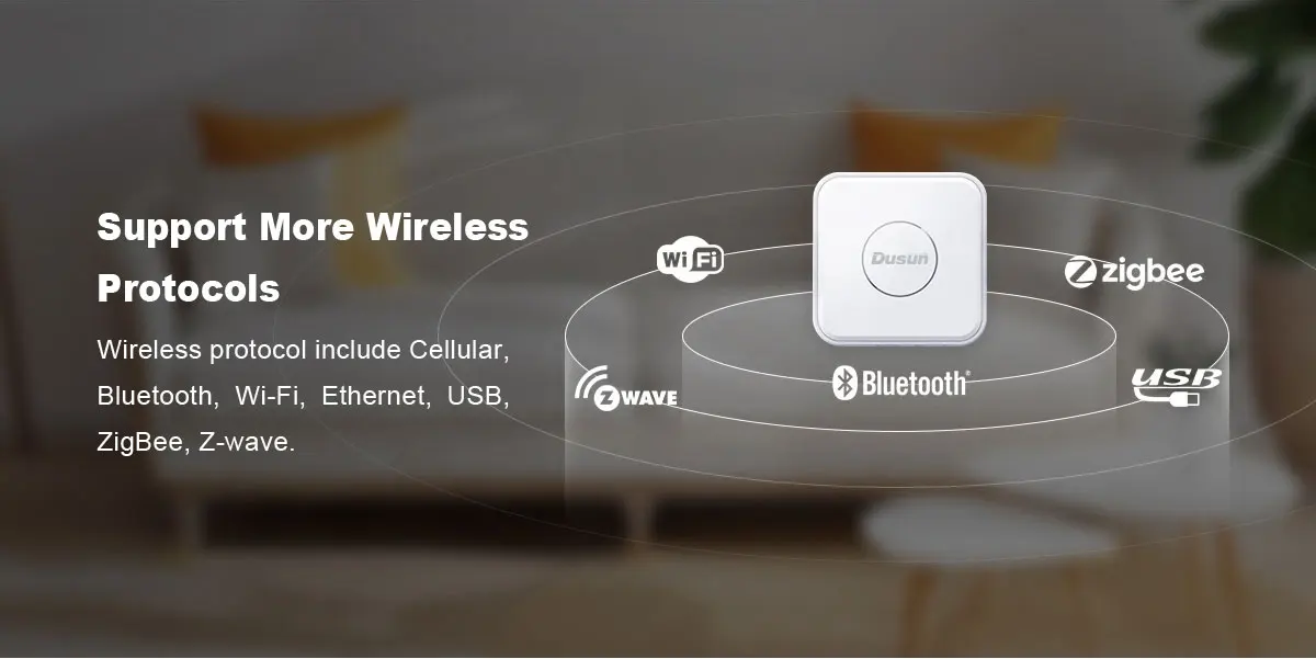 Dusun Wifi Zigbee Cellular Gateway Inbuilt Jeedom Raspberry Pi Gateway Smart Home Automation ...