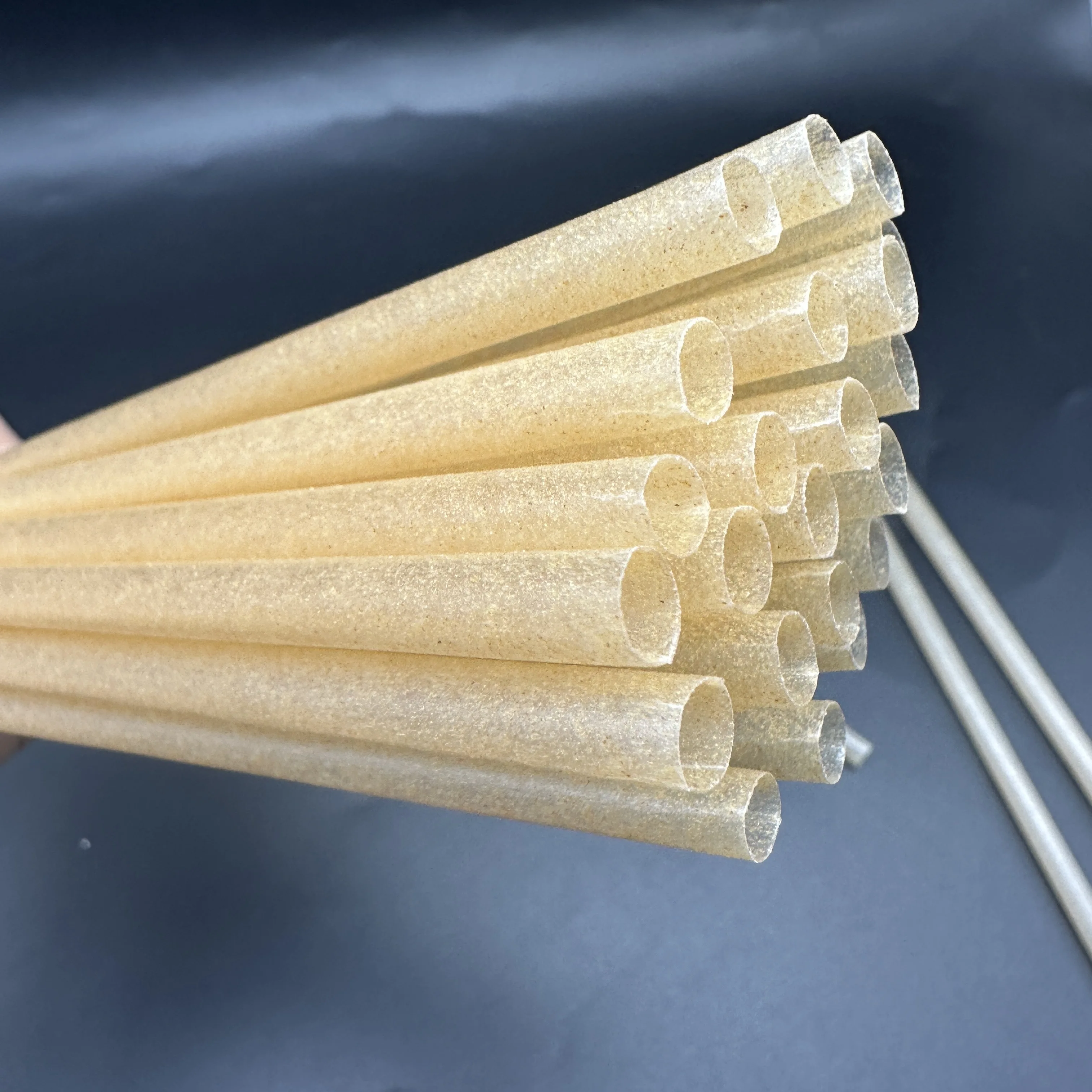 Individual Wrapped Biodegradable Sugarcane Bagasse Straw Disposable ...