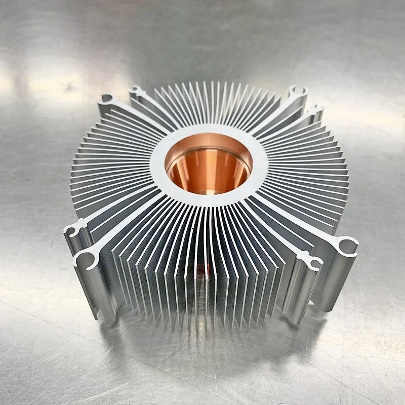 OEM Custom Aluminum Extruded Heatsink Radiator for Pc Server Intel Lga ...
