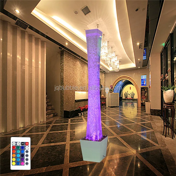 Bubble Wall Water Panel Led Light Pillar Factory Direct Sale Interior Led Light Home Decor ...
