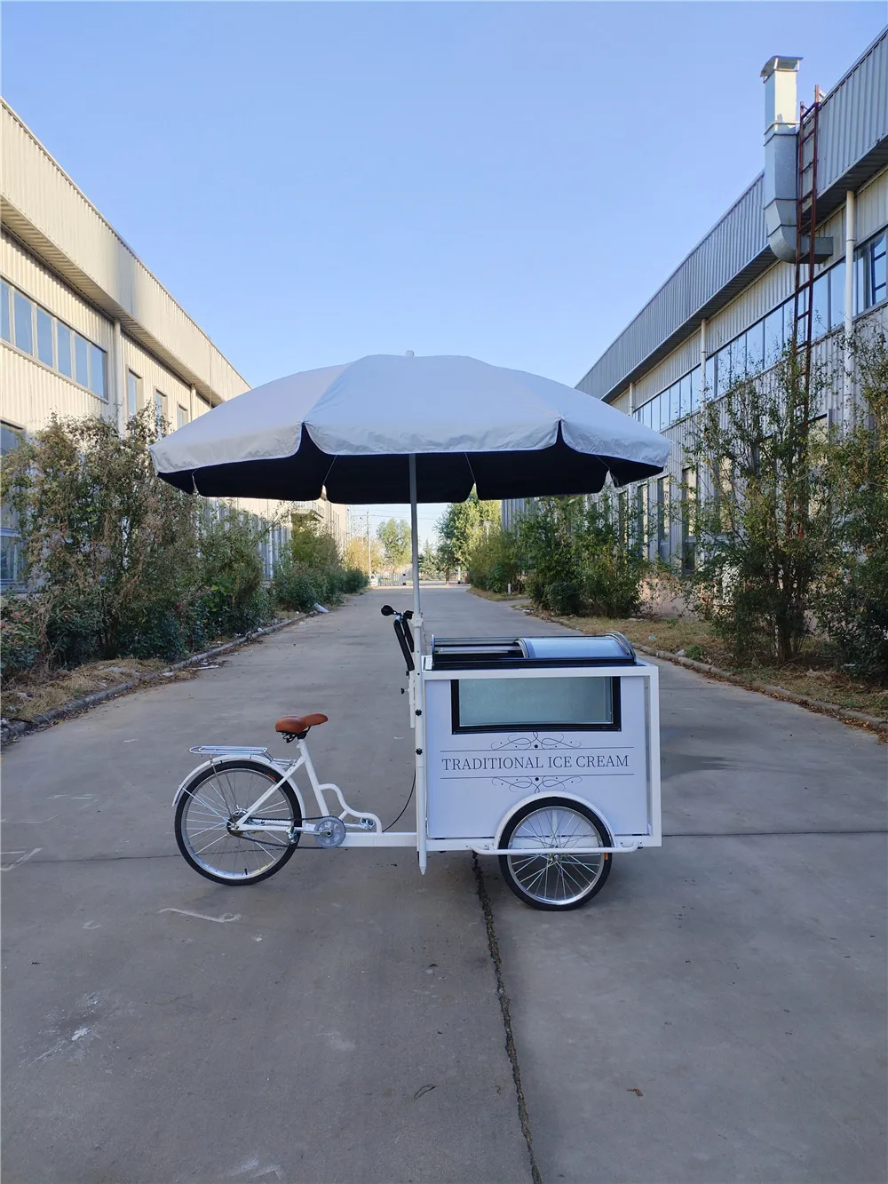 Ice Cream Tricycle with Freezer for Sale | Commercial Ice Cream Cart ...