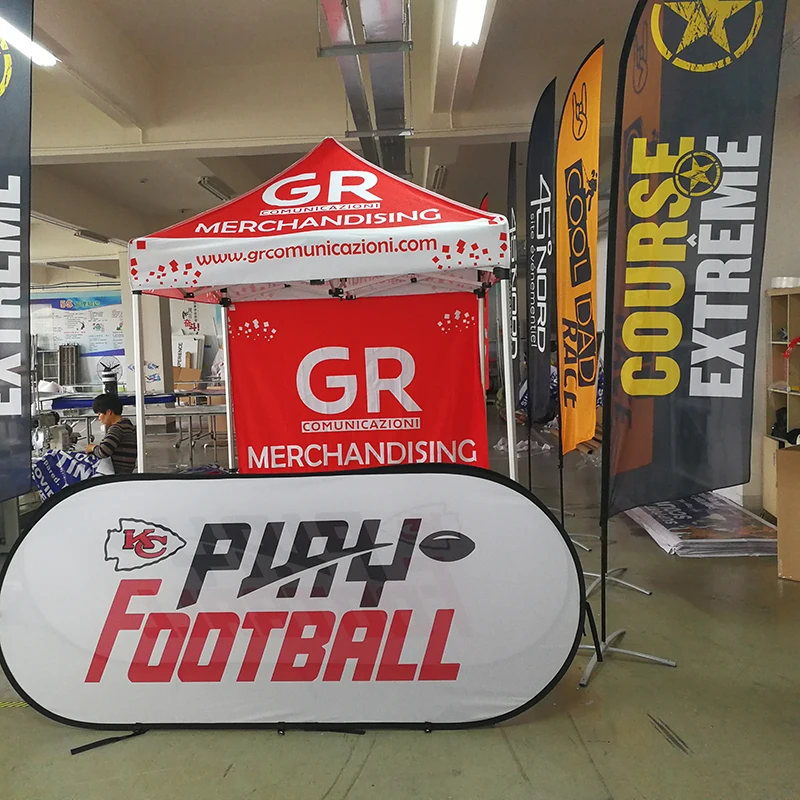 Outdoor Sports Advertising Pop Out Banner Sign 1x2m Pop Up A Frame ...