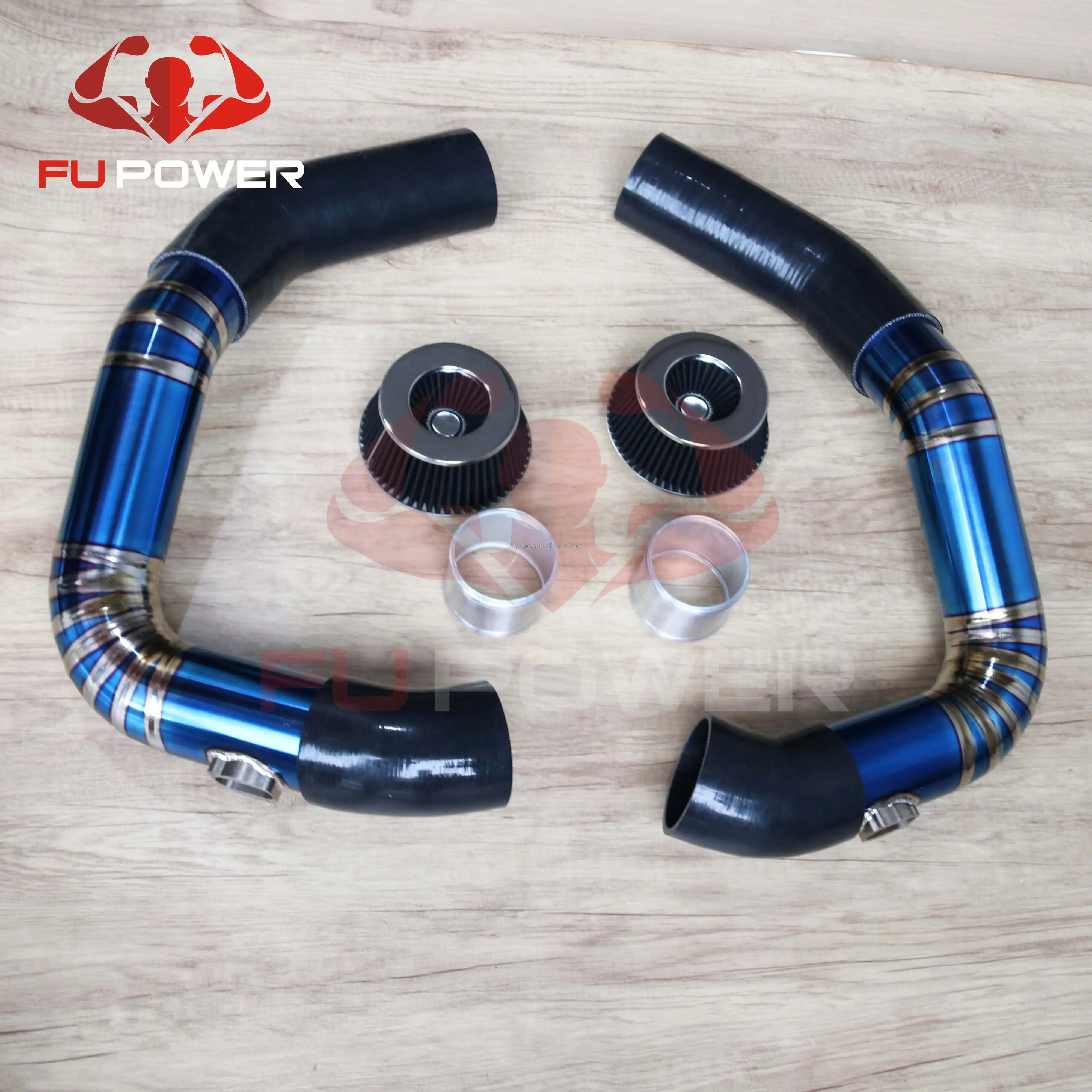 FRONT MOUNT S63TU F10 M5 F12 M6 TITANIUM FRONT MOUNT INTAKE SYSTEM KIT ...