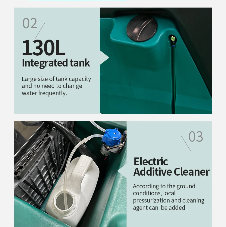 110l Electric Double Disc Commercial Marble Floor Cleaning Equipment ...