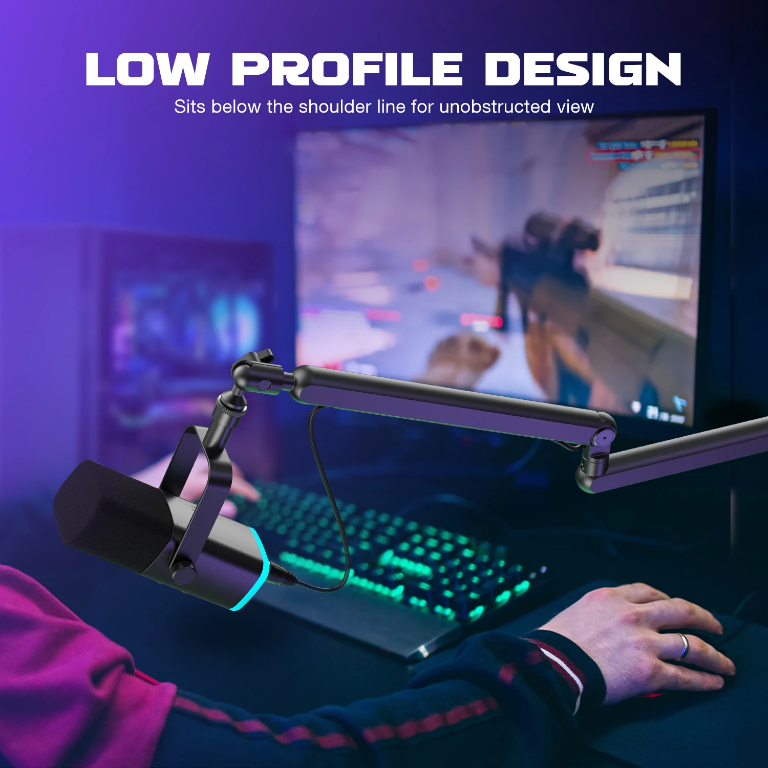 Fifine Tam8 Usb Podcast Microphone Wired Micro Phone Xlr Studio ...