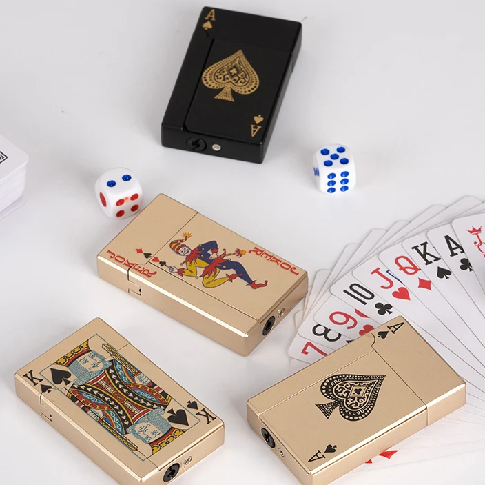 Encendedor De Cartas Con Diseño Creativo De Póker,Encendedor De ...