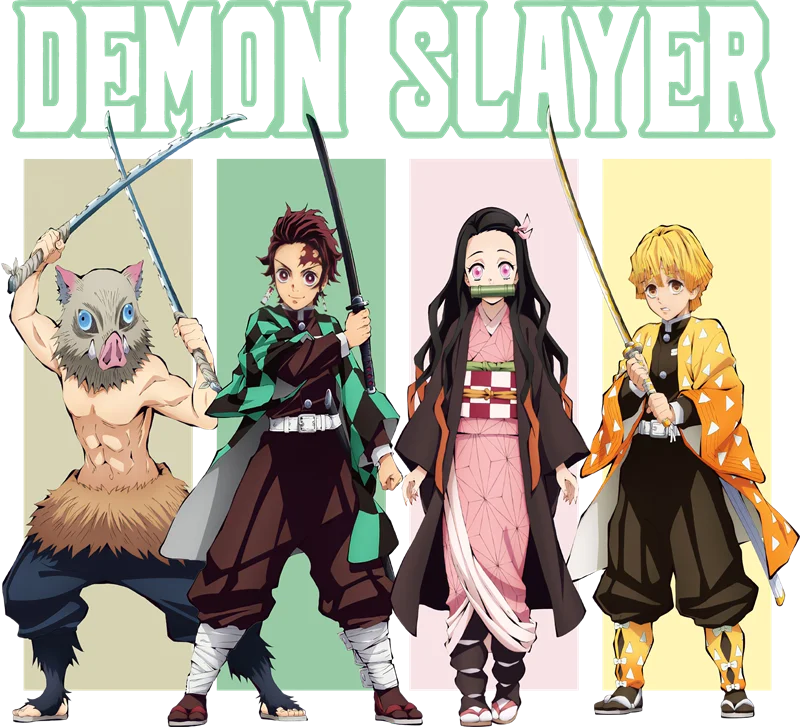 Demon Slayer Kleding - Custom Anime Clothing Stickers