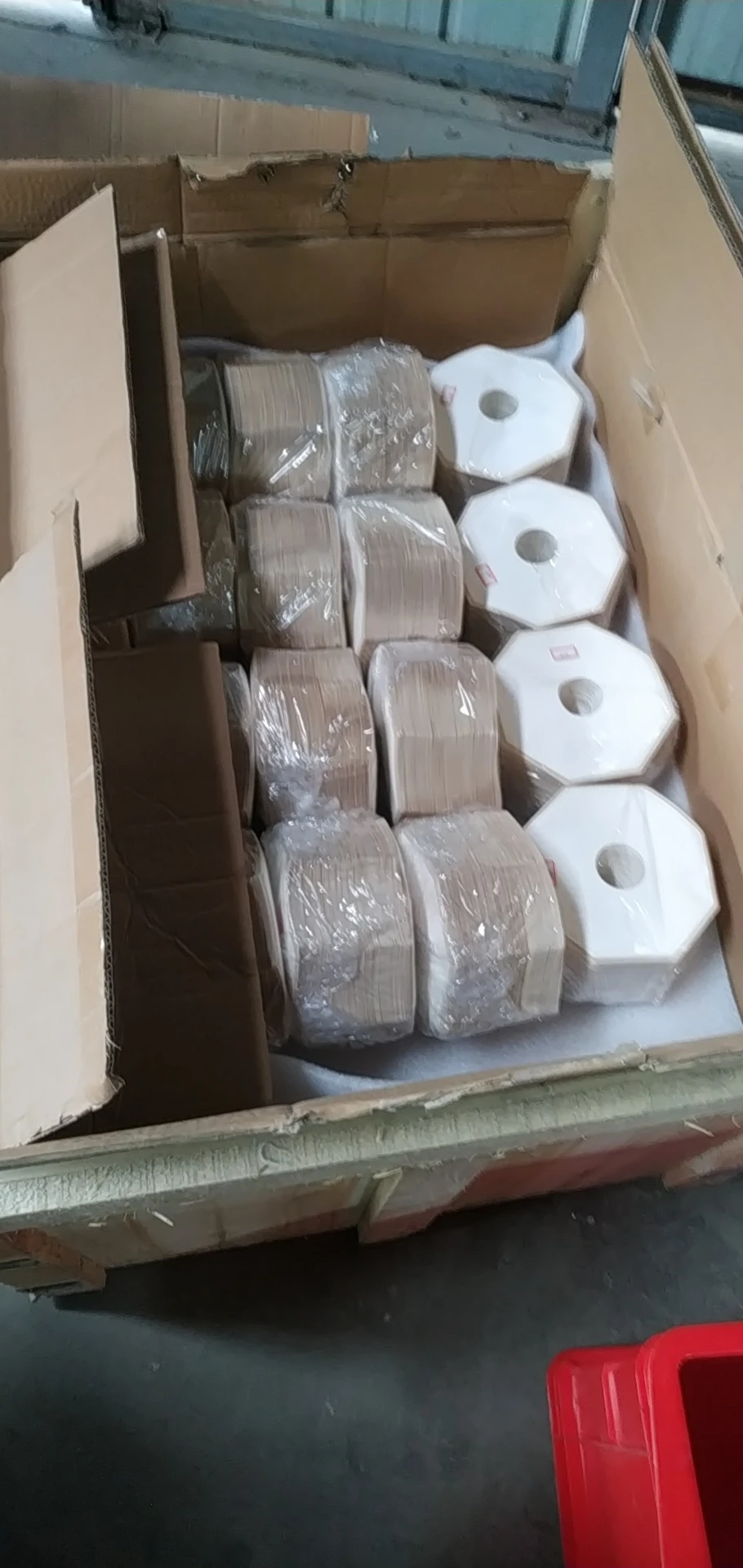 08 Inch Round Octagonal Membrane Disc For Disc Tube Reverse Osmosis ...