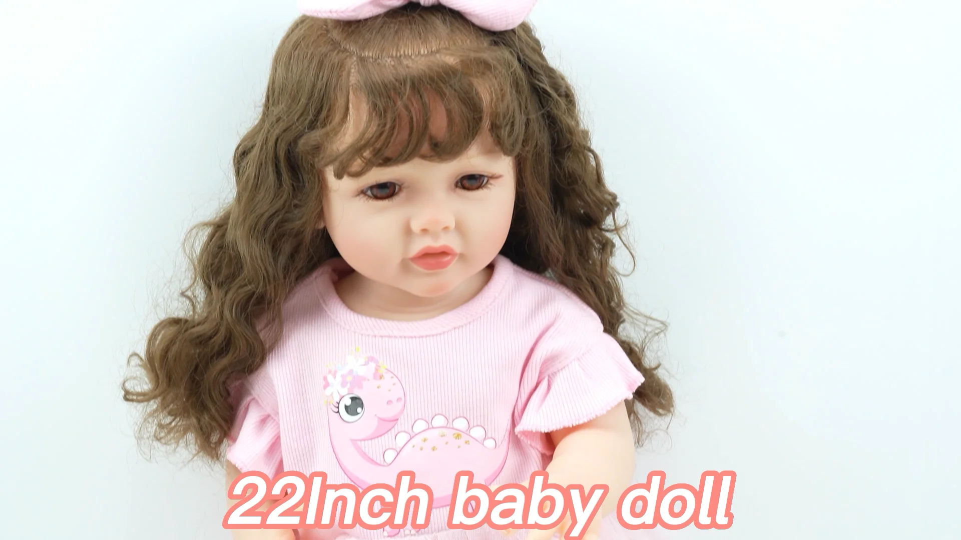 Wholesale Cpc Certificated 22 Inch Solid Silicone Reborn Doll Lifelike ...