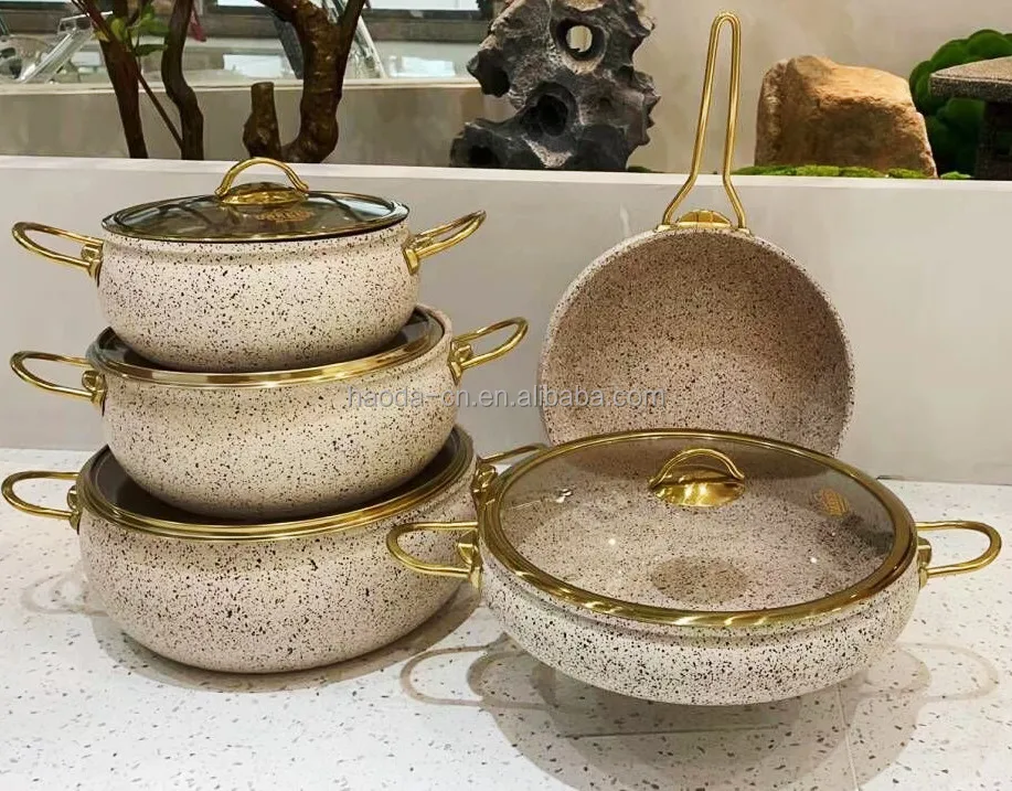 Aluminium Pots Sets Cooking - Durable & Versatile