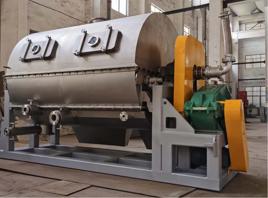 Large Double Drum Scraper Dryer Oatmeal Yeast Snow Powder Starch Food ...